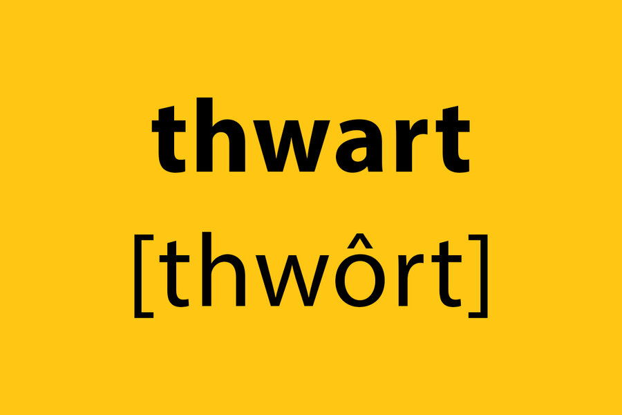 How thwart Got Its Origins In Crossing Something Not Blocking It how-thwart-got-its-origins-in-crossing-something-not-blocking-it